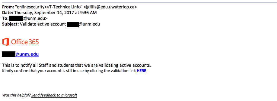 Phish Bowl :: Information Security & Privacy Office | The University of ...